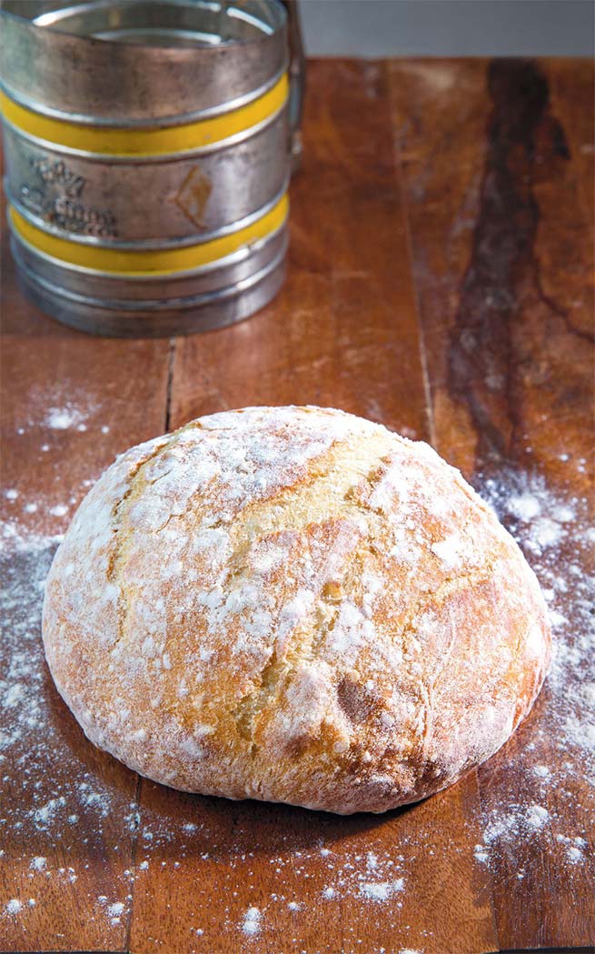 Slow-Rise Sourdough Bread