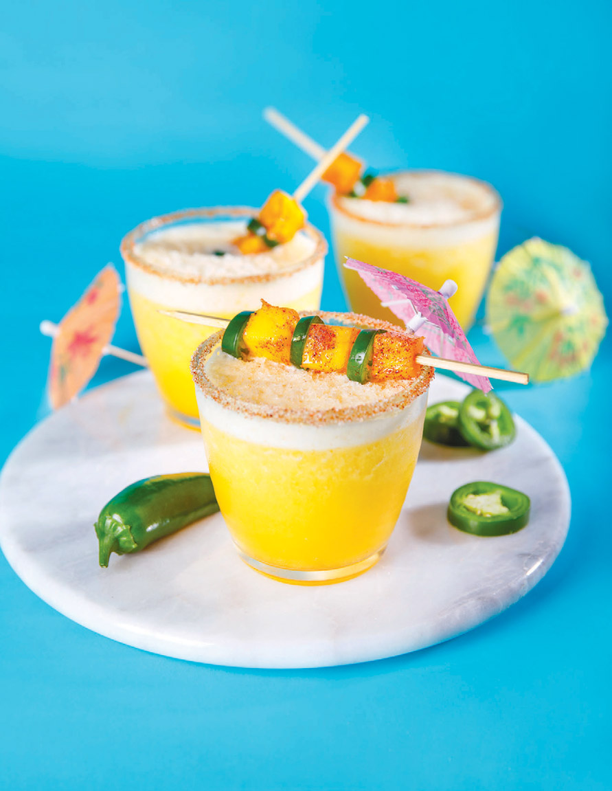 Spicy Mango Habanero Margarita